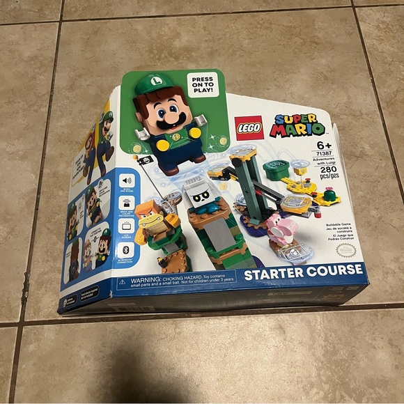 Lego | Toys | Lego Super Mario Adventures With Luigi Starter Course Set ...